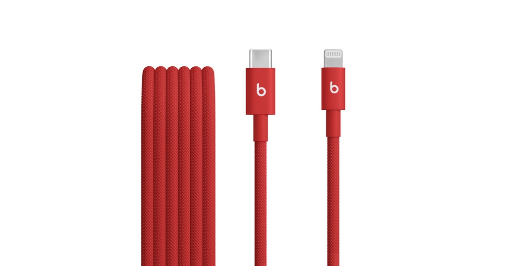 Beats USB-C to Lightning cable 1.5m - Red | SmartStore Inc - SmartHome ...